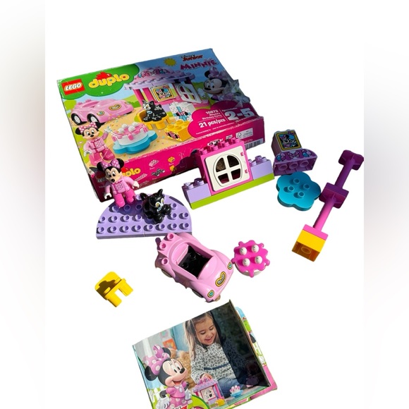 Lego | Toys | Lego Duplo Minnies Birthday Party Disney 873 Complete ...